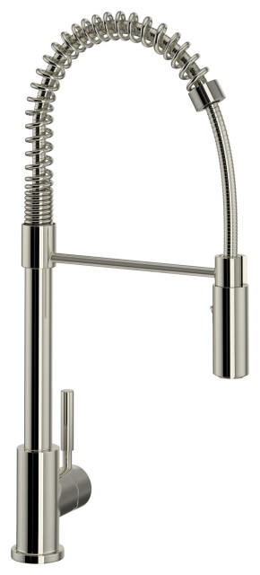 Rohl R7521 Lux 1.8 GPM 1 Hole Pre-Rinse Pull Down Kitchen Faucet ...