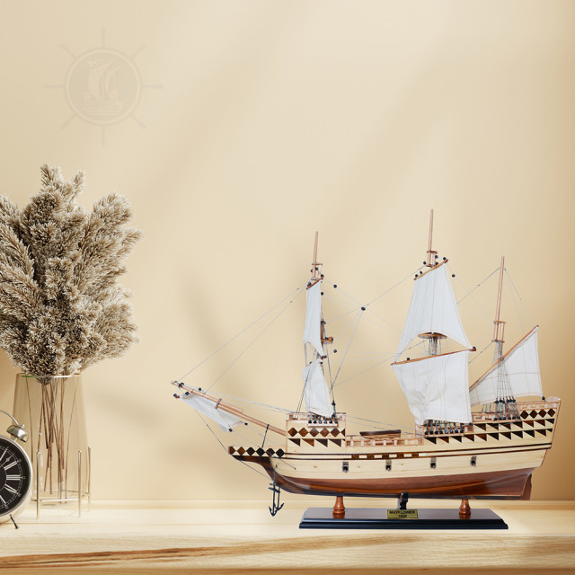 May Flower Medium Museum-quality Fully Assembled Wooden Model Ship ...