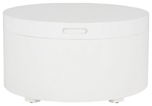 Safavieh Rafaela Round Coffee Table, #N/A - Transitional - Coffee ...