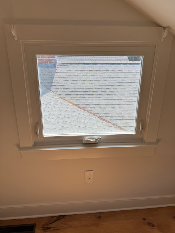 help with window treatments for small odd shape bedroom windows | Houzz ...