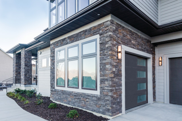 Ashen - Dry Stack - Modern - House Exterior - San Diego - by Dutch ...