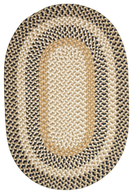 Colonial Mills Rug Burmingham Blue Crest Round, 11x11 - Traditional ...