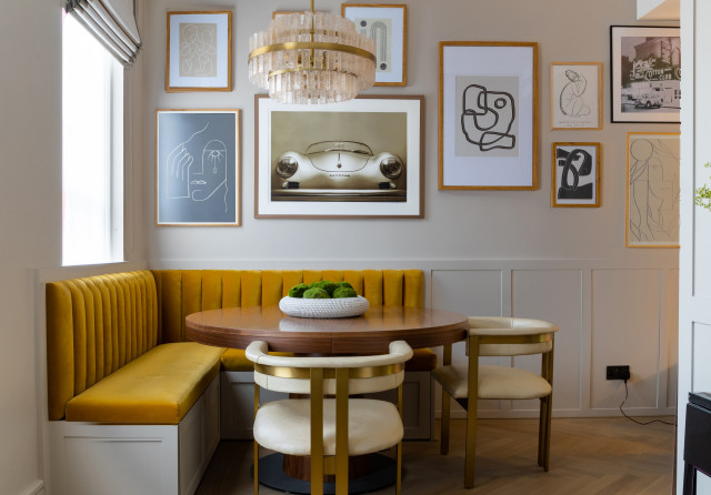 Chelsea Townhouse - Transitional - Dining Room - London - by Honey Bee ...