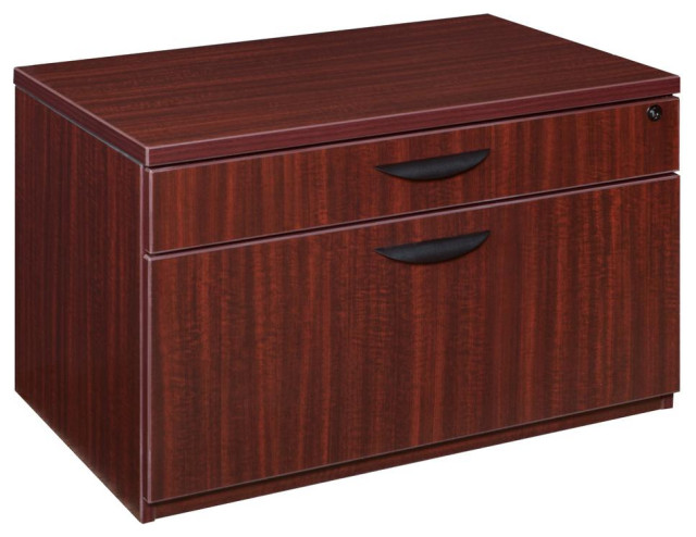 Legacy 20" Low Box File Lateral- Mahogany - Transitional - Filing ...