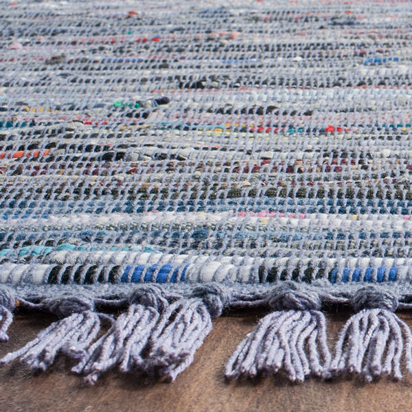 Safavieh Rag Rug Rar121D Rug, Purple/Multi, 10'0" x 14'0 ...