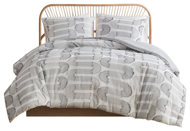 Intelligent Design Astoria Clip Jacquard Comforter Set, Full/Queen ...