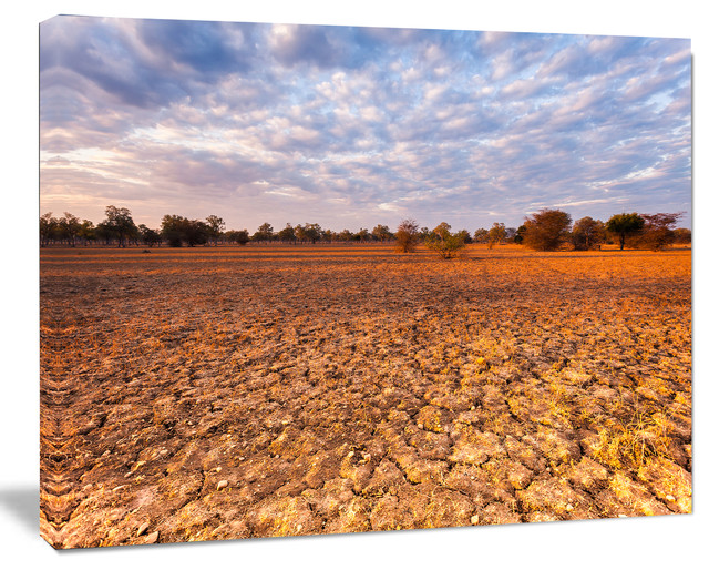 Amazing View of African Landscape, Landscape Canvas Art Print, 20"x12 ...