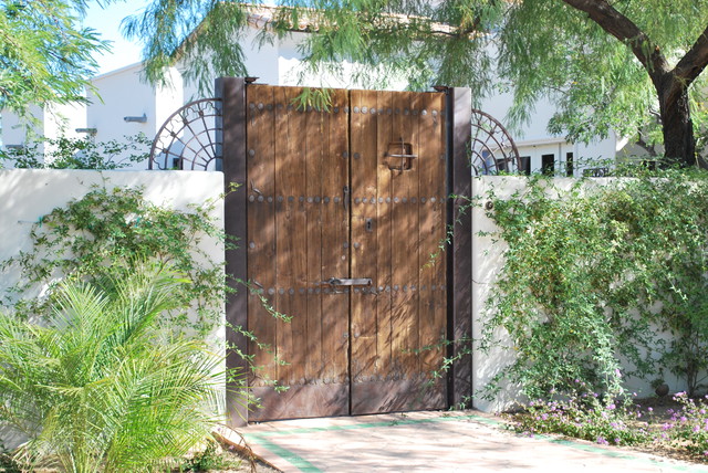 Entrance Gates Wood