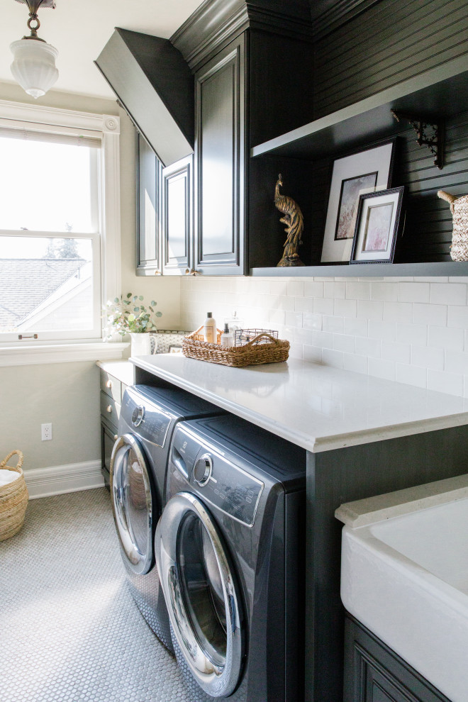 Victorian Restoration in Seattle - Traditional - Laundry Room - Seattle ...