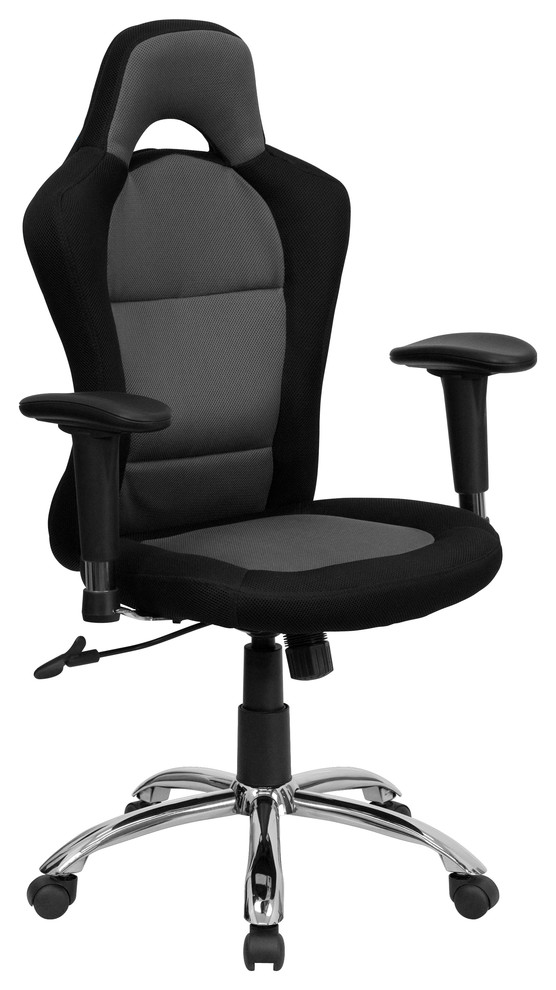 MFO Race Car Inspired Bucket Seat Office Chair - Contemporary - Office ...