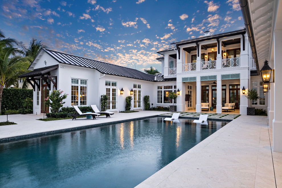 Anglo-Caribbean Estate Home - Miami - by Village Architects AIA, Inc ...