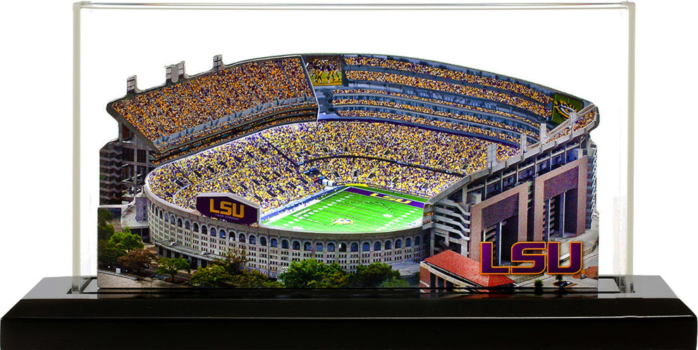 LSU Tigers Tiger Stadium, Jumbo With Display Case - Sports And Game ...