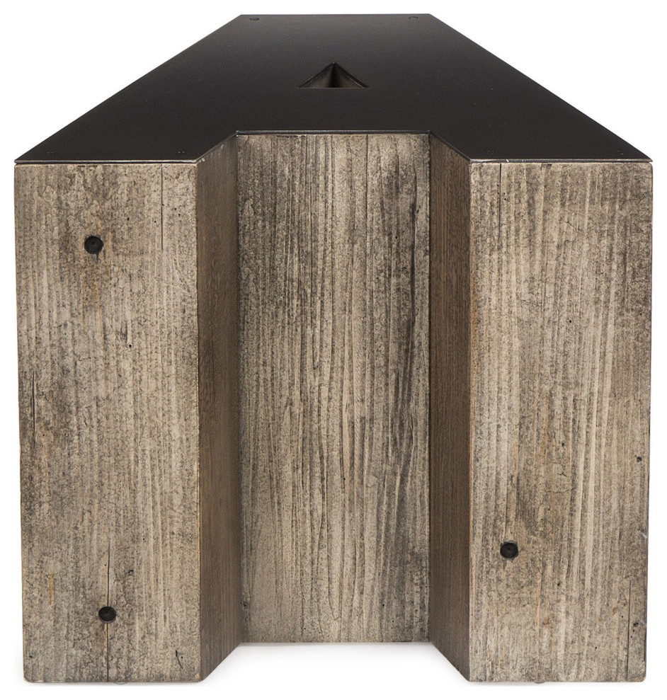 A Letter Side Table - Rustic - Side Tables And End Tables - by Virgil ...