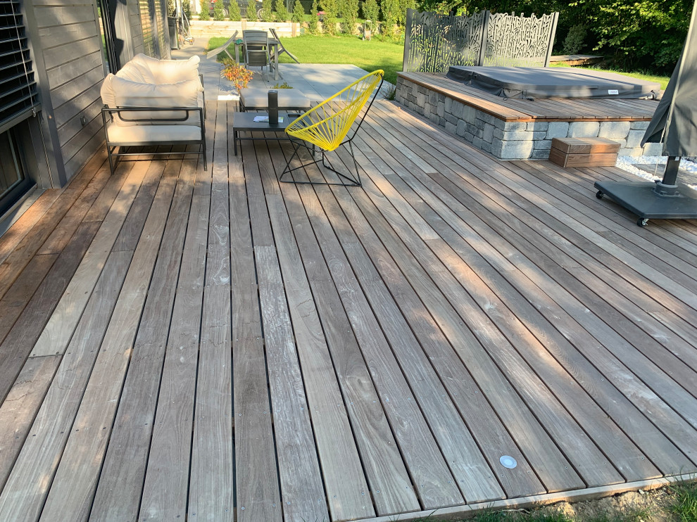 Aménagement d'un espace SPA dans un jardins moderne - Other - by ID ...