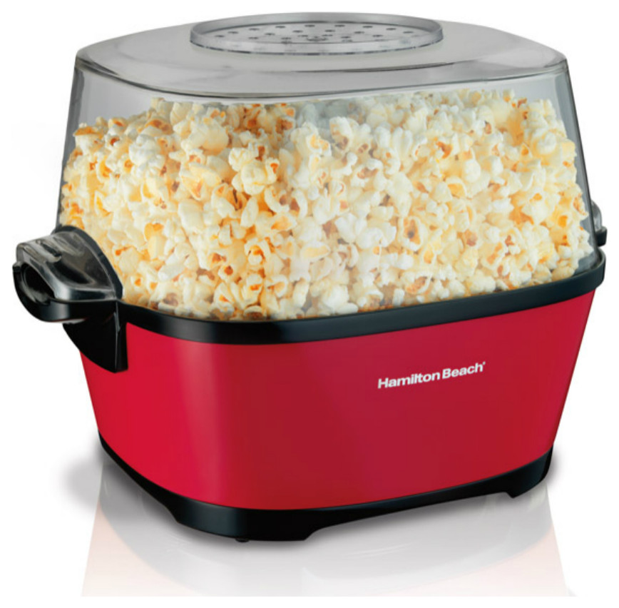 Hamilton Beach 73302 Oil Popcorn Popper, Multicolored, 6 Quart ...