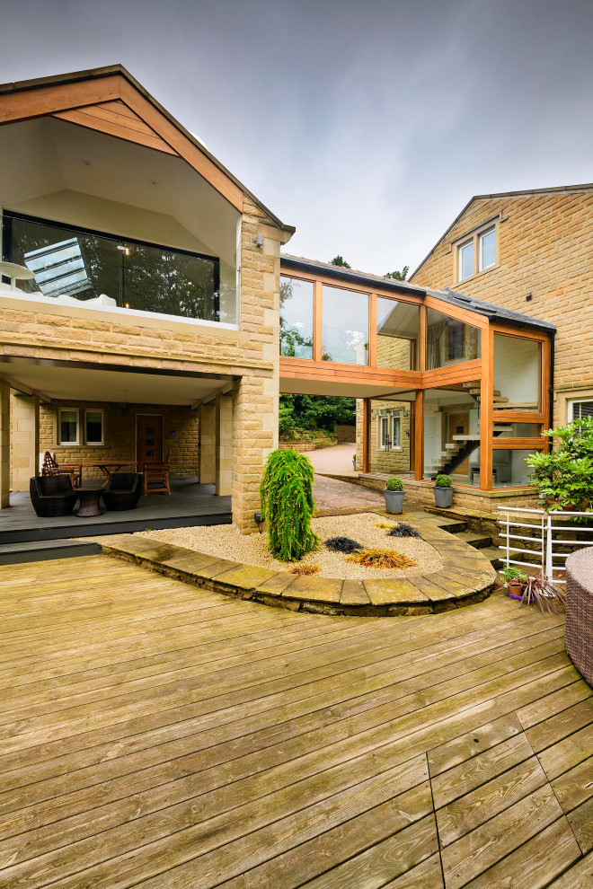 Riverside House & Garage Glazed Bridge - Other - by Niche Design ...