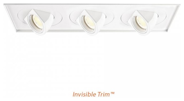Tesla LED Multiple Three-Light Flood 2700K Invisible Trim With-Light ...