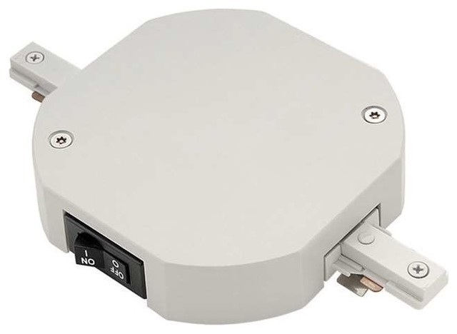 WAC-Lighting H Track Current Limiter, Double Live End, White ...