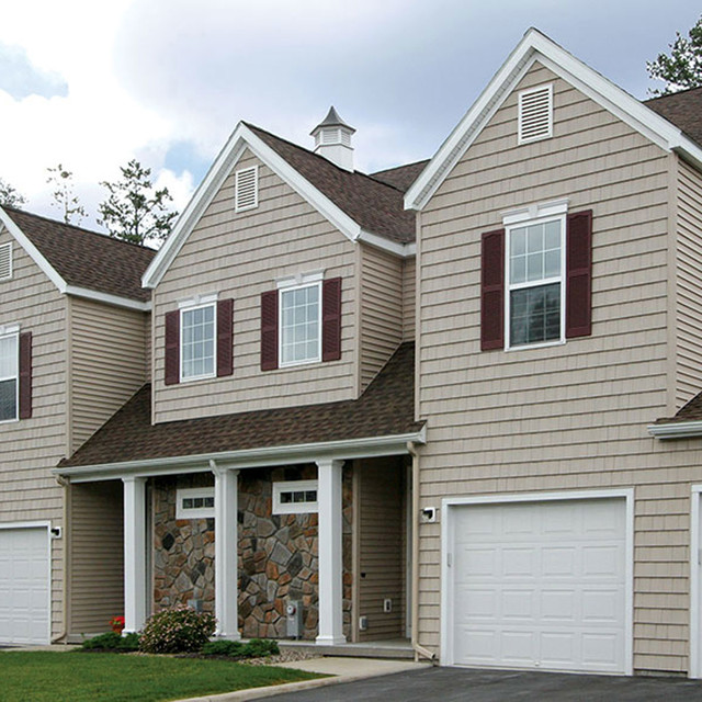 Builders Choice Vinyl Open Louver Shutters, w/ Shutter Spikes & Screws ...