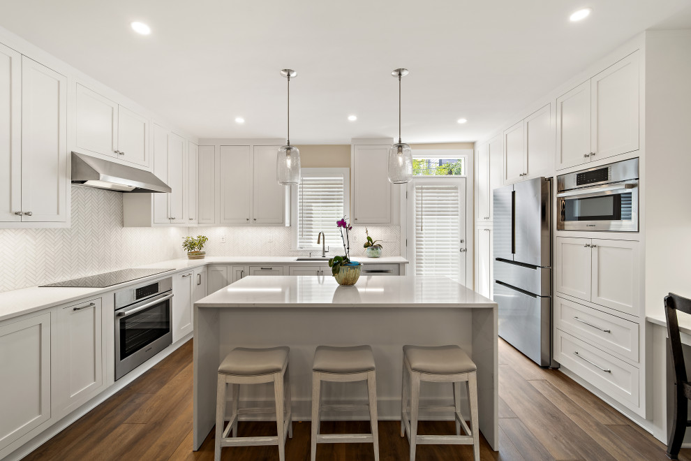 NOMA Row Home - Transitional - Kitchen - DC Metro - by PACE Design ...