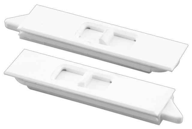 Tilt Latch Pair, White Plastic Construction, spring-loaded, Snap-In ...