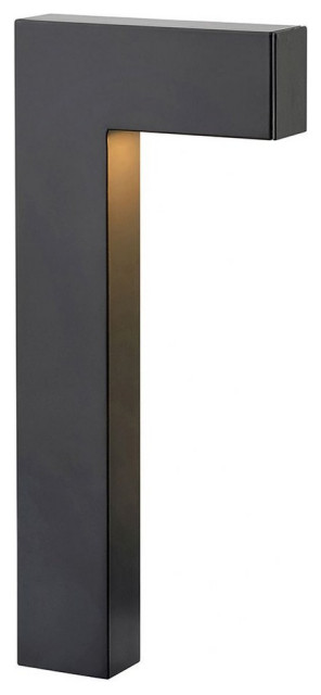 Low Voltage Contemporary LED Pathway Light LED-Satin Black Finish ...