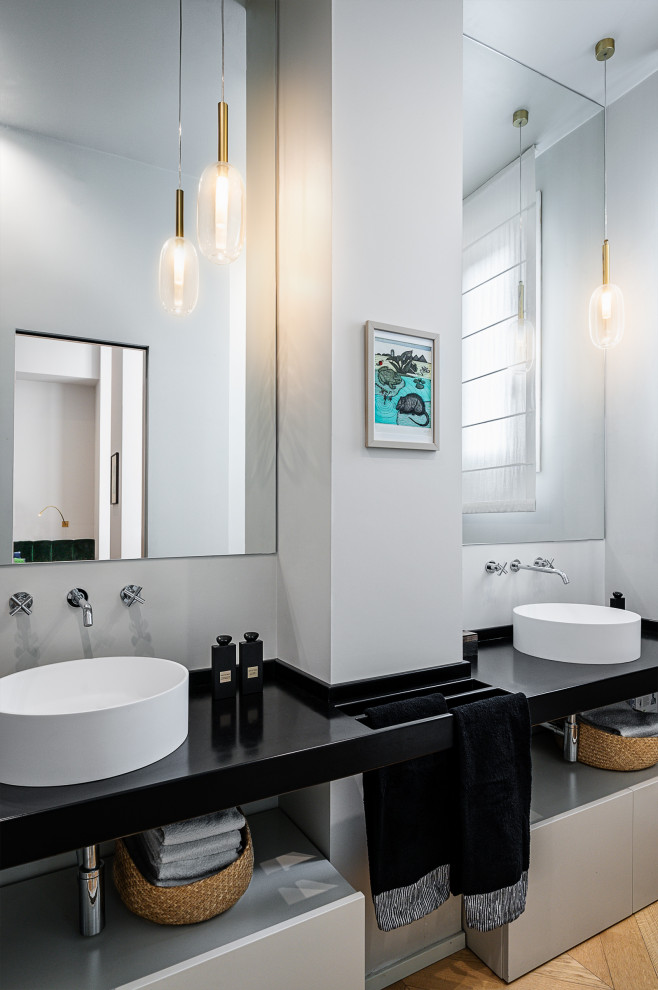 Appartamento a Milano, progetto da Studio Idées - Modern - Bathroom ...