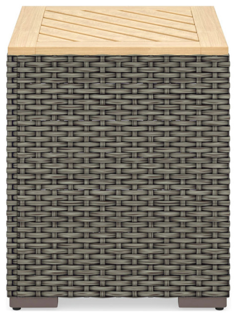 Boca Raton Outdoor Side Table By Homestyles - Tropical - Outdoor Side ...