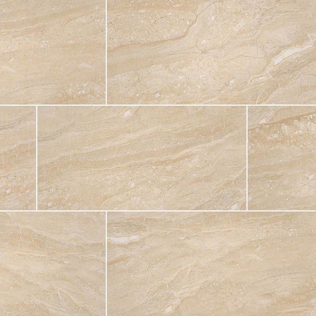 Aria Oro Polished Porcelain Tile, Sample - Traditional - Wall And Floor ...