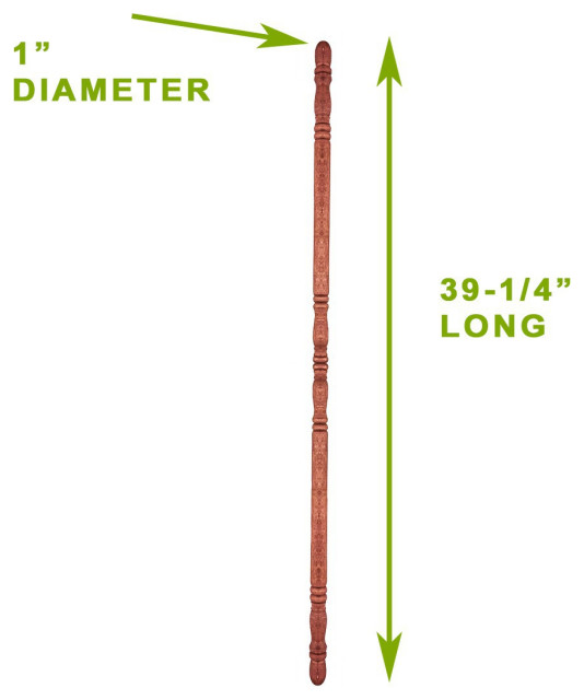 5 Piece Dark Hardwood Corner & Edge Guard 90 Degree Notch Renovators ...