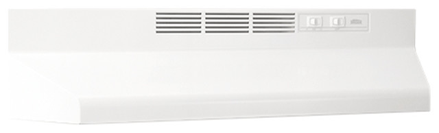 Broan 413001 ADA Capable Non-Ducted Under-Cabinet Range Hood, 30 ...