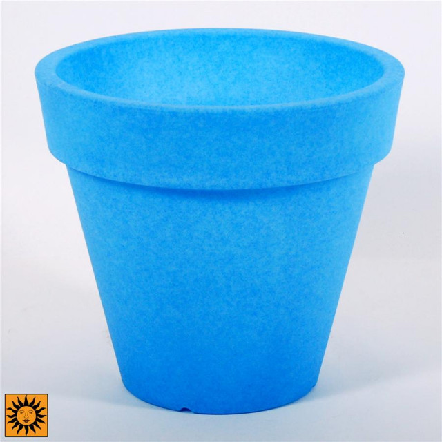 Design Toscano Blue Terme Conical Pot 19.5 inch - Contemporary ...