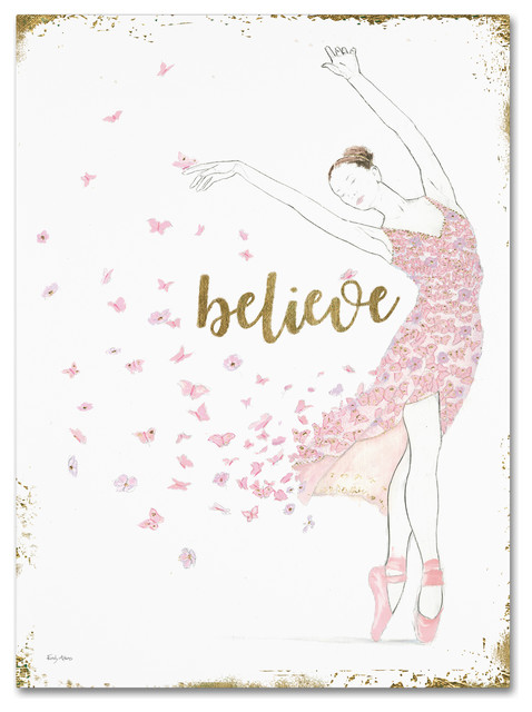 Emily Adams 'Dream Dancer I' Canvas Art, 24"x18" - Contemporary ...