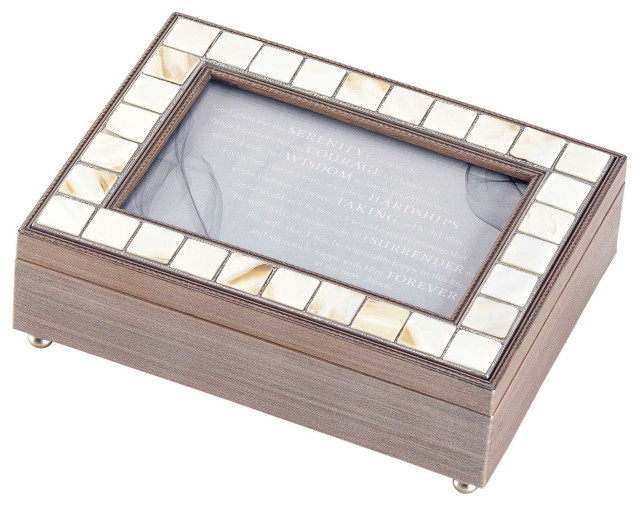 Music Box Serenity Prayer Amazing Grace - Traditional - Decorative ...