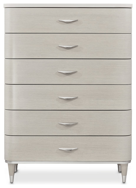 Eclipse 6-Drawer Chest - Moonlight Gray - Contemporary - Dressers - by ...