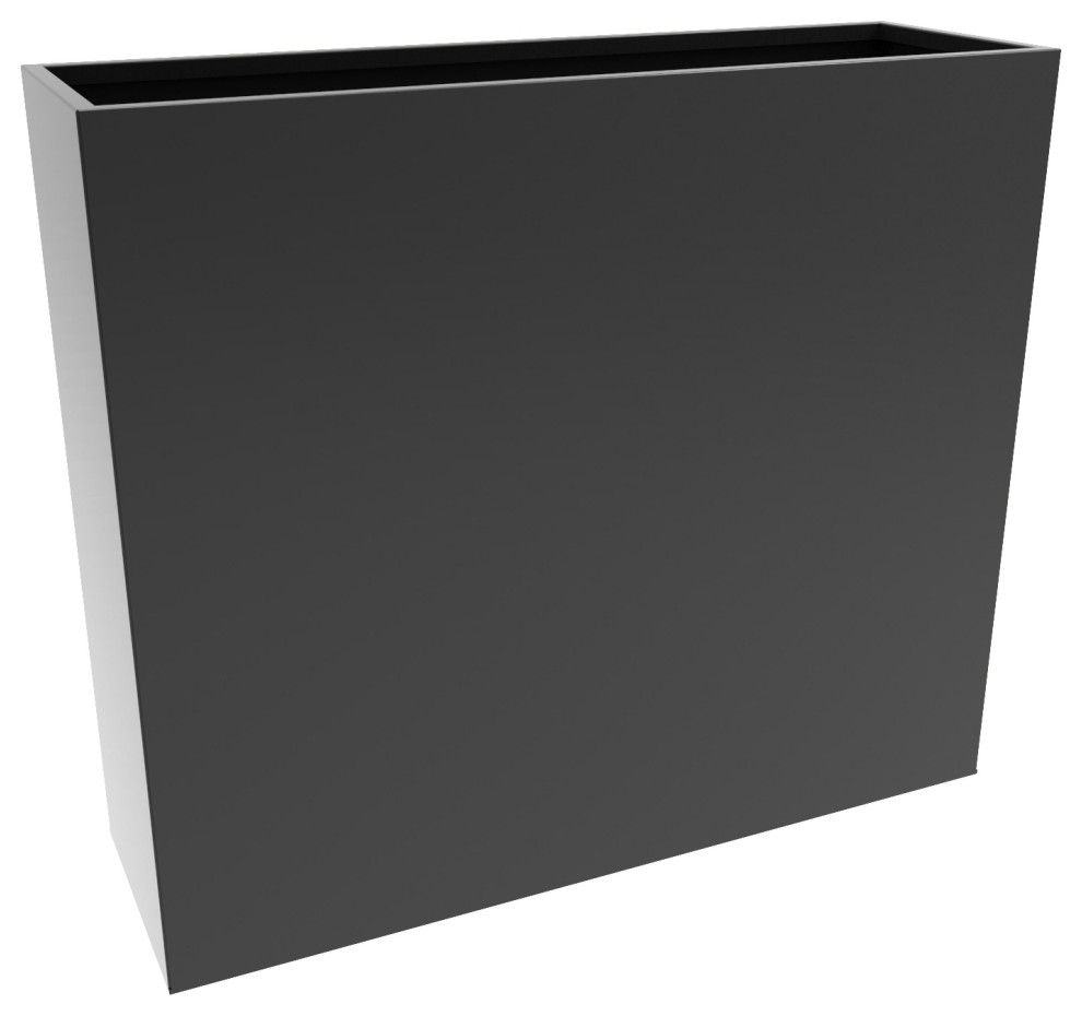 Color Steel Edge Planter - Transitional - Outdoor Pots And Planters ...