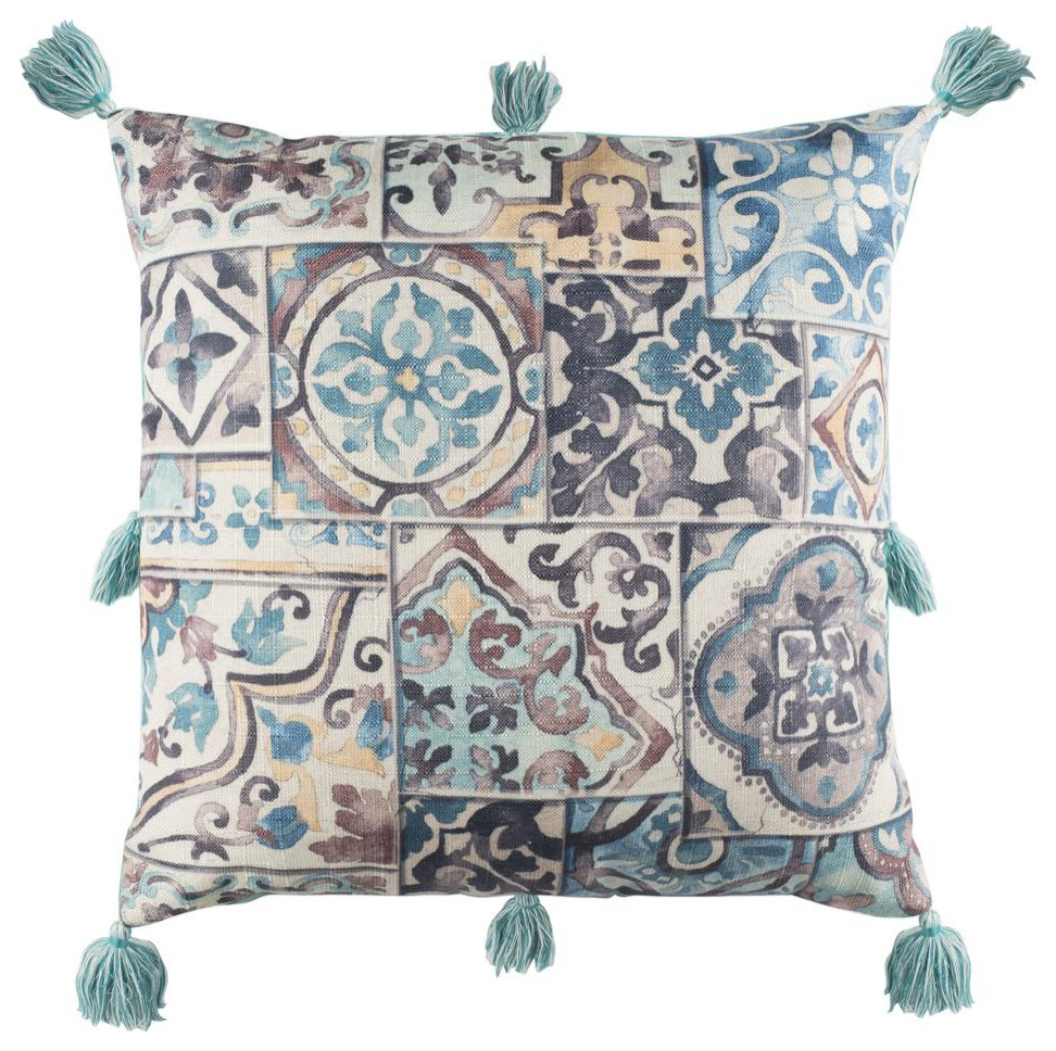 Branda Pillow, Multi - Mediterranean - Decorative Pillows - by ...