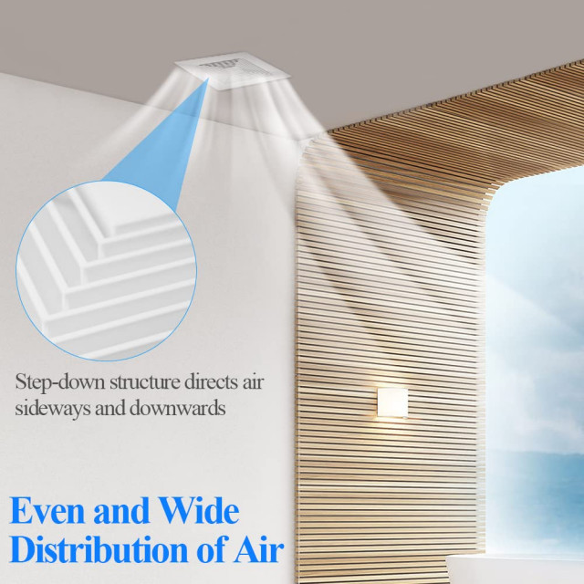 Bathroom Ceiling Fan Grille With Springs, Replacement Vent Cover for ...