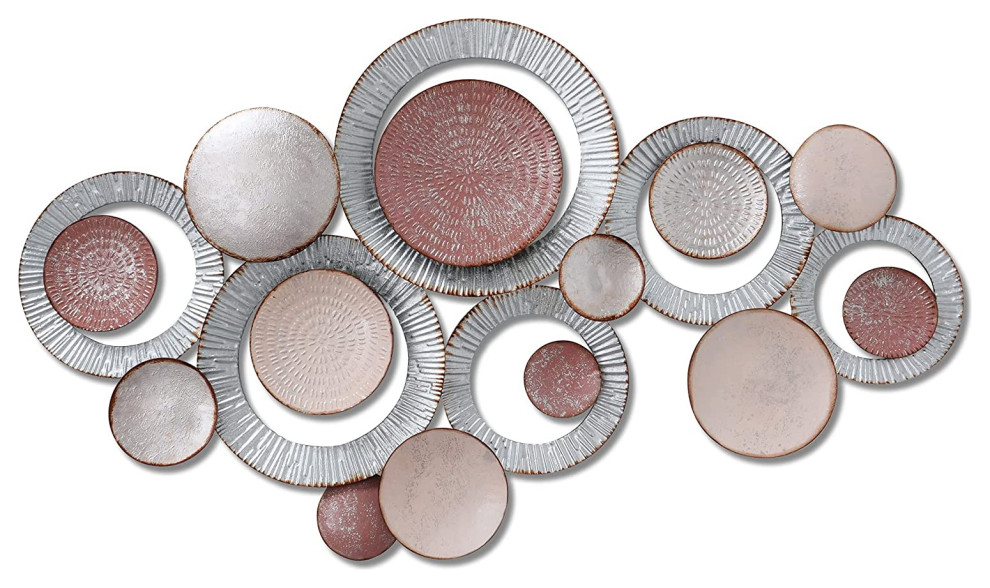 Atelier Metal Wall Decor, 24 1/2 L x 43 1/4 W x 2 1/2 H inches ...