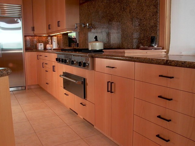 Vg Fir Kitchen Cabinets - Contemporary - Kitchen - Vancouver - by ...