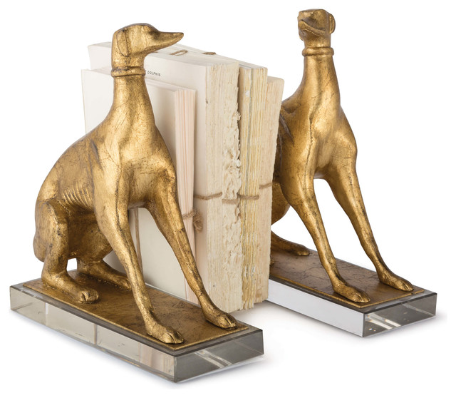 Norman Bookends - Contemporary - Bookends - by HedgeApple | Houzz