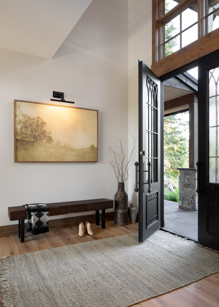 Suncadia Spa Lodge - Rustic - Entry - Seattle - by Space Lab Design ...