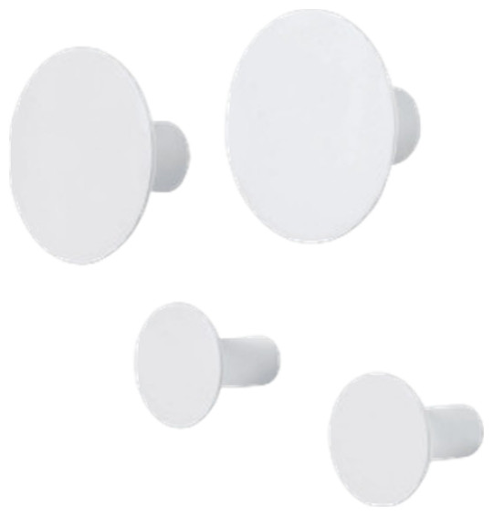 Ponto Wall Hooks 4-Piece Set - Contemporary - Wall Hooks - by blomus ...