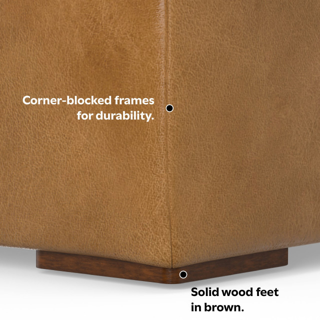 Rex Center Armless Sofa Module - Contemporary - Armchairs And Accent ...