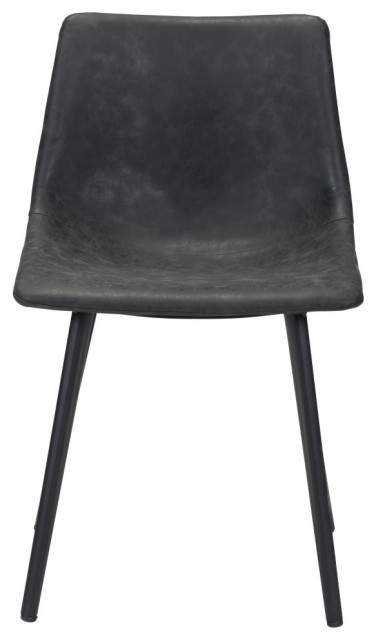 Daniel Dining Chair (Set of 2) Vintage Black - Midcentury - Dining ...