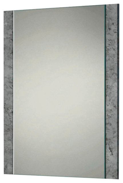 Nova Domus Rado Modern Walnut and Stucco Mirror - Transitional - Wall ...