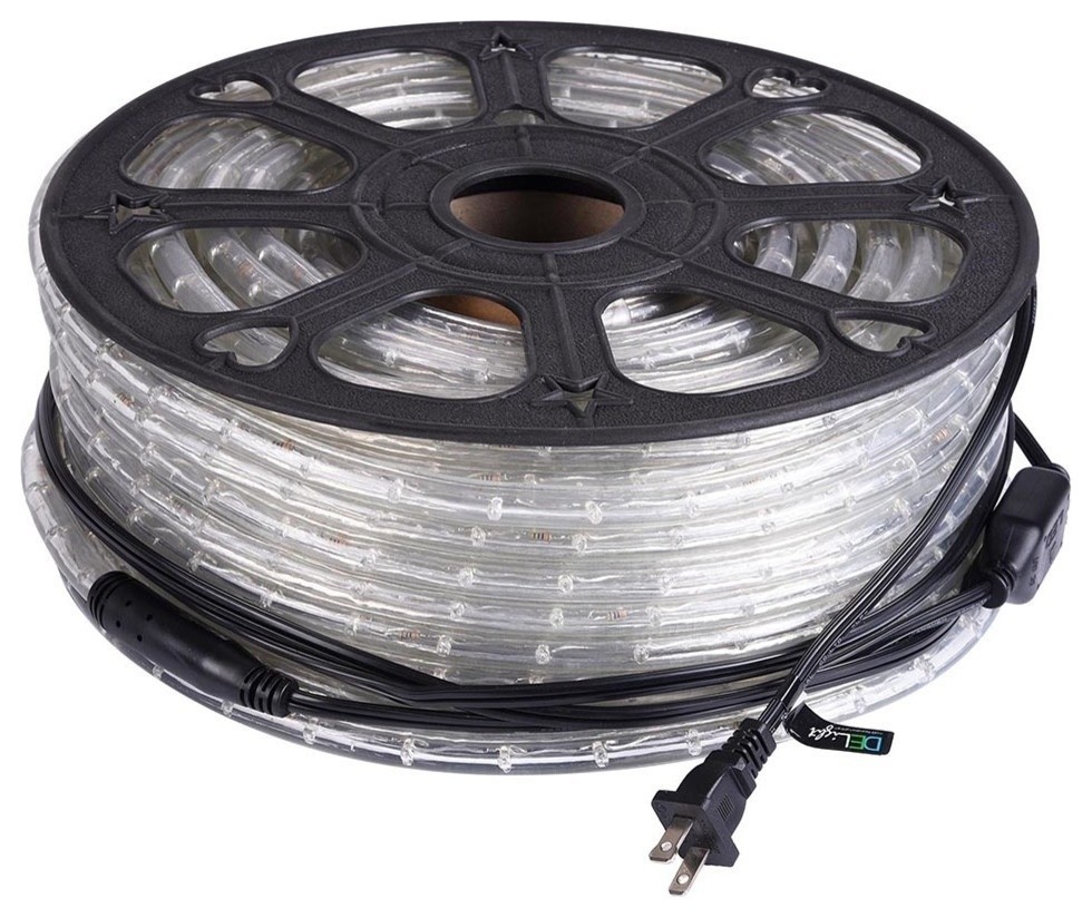 150' 2-Wire LED Rope Light, Indoor/Outdoor - Contemporary - Outdoor ...