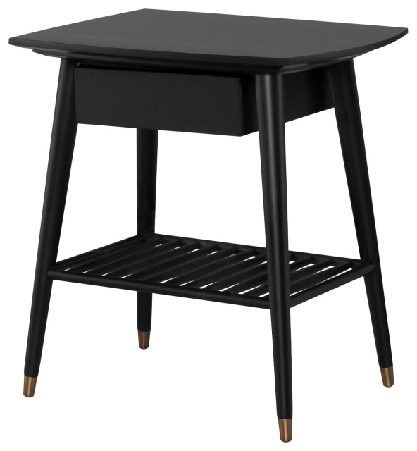 Ari Side Table, Black - Midcentury - Side Tables And End Tables - by ...