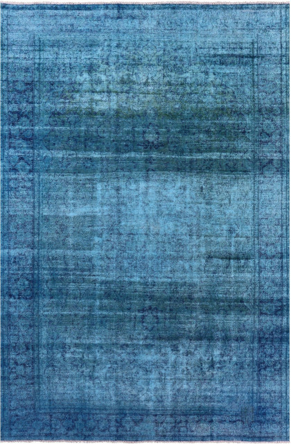 Handmade Persian Overdyed Wool Rug 9' 6" X 14' 7" - Q18537, 9' 6" X 14 ...