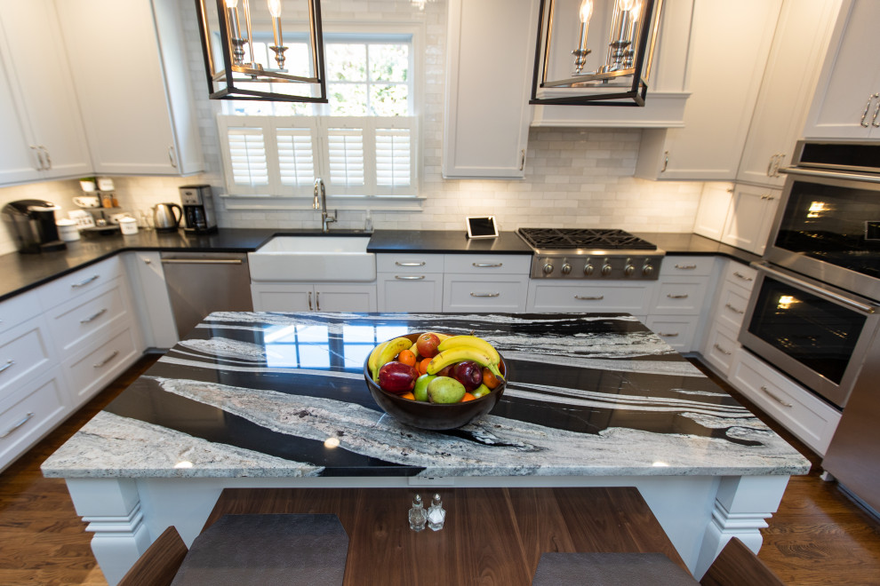 Black and white Granite - Traditional - Kitchen - Other - by The Idea ...
